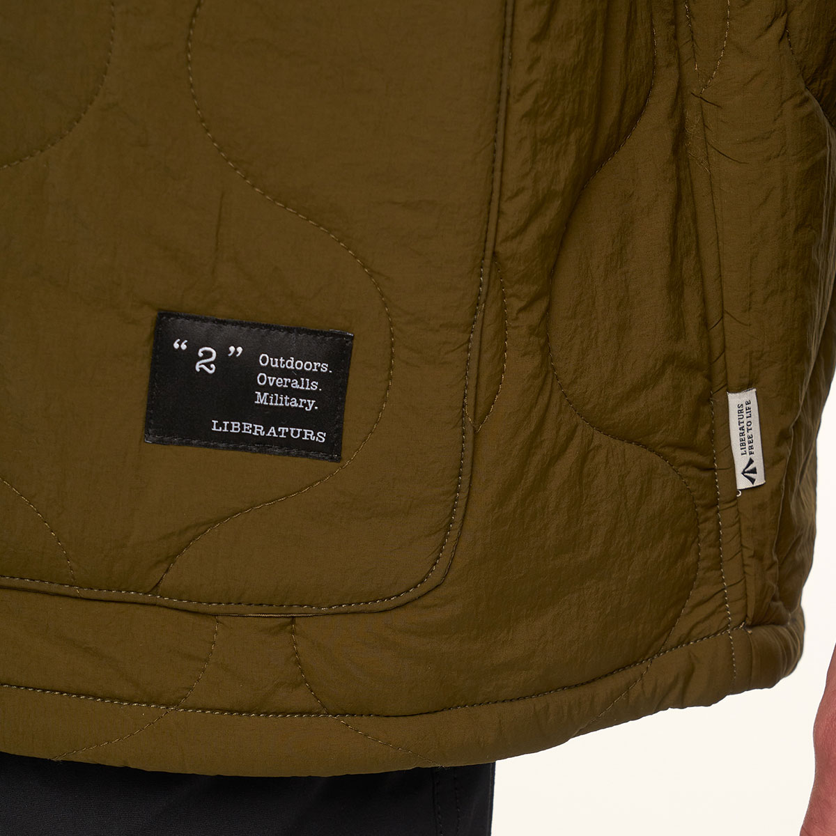 Куртка Liberaturs Quilted Military Jacket Olive